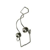 China Stainless Steel Double Torsion Spring with Custom Torque Requirements and High Fatigue Resistance for sale