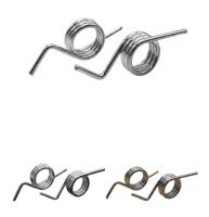 China SUS304 Stainless Steel Tension Spring with Custom Hook Designs and Precision Manufacturing for sale