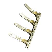 China Tin Plated Copper Crimp Terminals with High Conductivity and Precision Stamping for Automotive Wire Connectors for sale