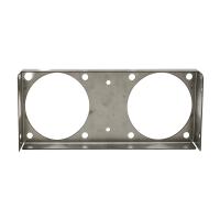 China Heavy Duty Double-Hole Sheet Metal Bracket with Corrosion Resistant Finish and Customizable Dimensions for sale