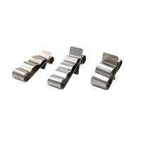 China SUS304 Stainless Steel Elastic Clip | Corrosion Resistant PV Cable Clamp with Tool-Free Installation for sale