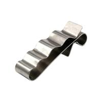China SUS304 Stainless Steel Elastic Clip | Corrosion Resistant PV Cable Clamp with Tool-Free Installation for sale