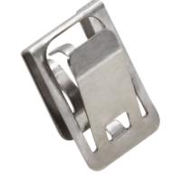 China SUS304 Stainless Steel Cable Clasp | Corrosion Resistant Precision Stamped Cable Fastener for PV Systems for sale