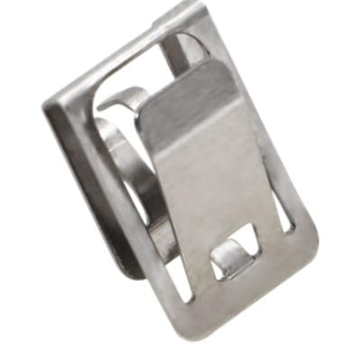 China SUS304 Stainless Steel Cable Clasp | Corrosion Resistant Precision Stamped Cable Fastener for PV Systems for sale