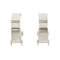 China Nickel Plated U-Shaped Conductive Battery Spring with Precision Stamped Elastic Structure for sale