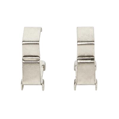 China Nickel Plated U-Shaped Conductive Battery Spring with Precision Stamped Elastic Structure for sale