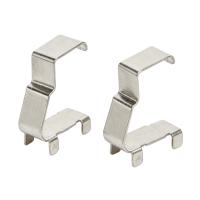 China Nickel Plated U-Shaped Conductive Battery Spring with Precision Stamped Elastic Structure for sale