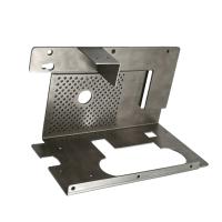 China Precision Stamped Carbon Steel Equipment Sheet Metal Installation Bracket with Customizable Dimensions for sale
