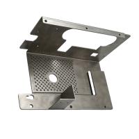China Precision Stamped Carbon Steel Equipment Sheet Metal Installation Bracket with Customizable Dimensions for sale