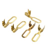 China Precision Stamped Fork Contact Terminal with Multiple Material Options and Custom Design Capability for sale