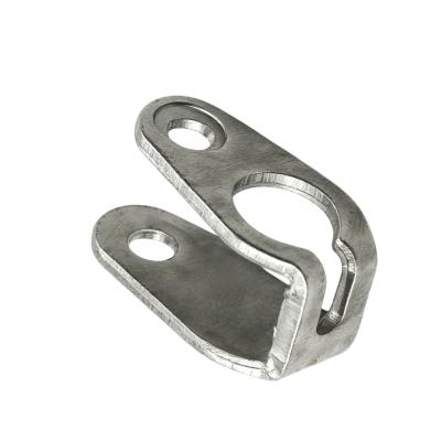 China Precision Metal Stamping U-Shaped Stamping Bracket with Custom Mounting Holes for High-Strength Construction for sale
