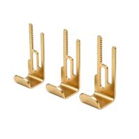 China Precision Stamping Corrosion Resistant Brass Stamping Bracket with Excellent Electrical Conductivity for sale