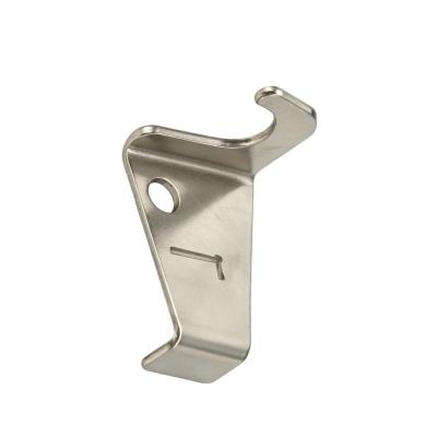 China Custom Corrosion-Resistant Stainless Steel Stamping Hook Bracket with Precision Stamping for Mounting Systems for sale