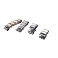 China Durable Stainless Steel Solar Cable Retaining Clip with Corrosion Resistance and Precision Stamping for PV Systems for sale