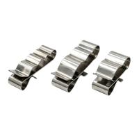 China Durable Stainless Steel Solar Cable Retaining Clip with Corrosion Resistance and Precision Stamping for PV Systems for sale