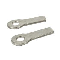 China Precision Stamped Single-Hole Flat Terminal Lug with High Conductivity and Customizable Dimensions for sale