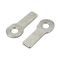 China Precision Stamped Single-Hole Flat Terminal Lug with High Conductivity and Customizable Dimensions for sale