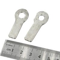 China Precision Stamped Single-Hole Flat Terminal Lug with High Conductivity and Customizable Dimensions for sale
