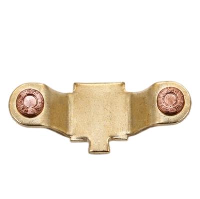 China Custom Design Brass Stamping Parts with Progressive Die Stamping and Tin-Plated Surface Finish for sale