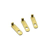 China High Tensile Strength Brass Stamping Parts for Switch Contacts with Corrosion Resistance and Precision Stamping for sale