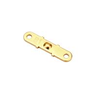 China Precision Brass Stamping Parts with High Electrical Conductivity for Custom Connector Geometry for sale
