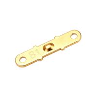 China Precision Brass Stamping Parts with High Electrical Conductivity for Custom Connector Geometry for sale