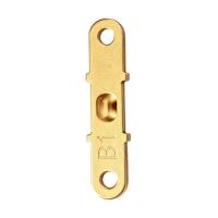 China Precision Brass Stamping Parts with High Electrical Conductivity for Custom Connector Geometry for sale