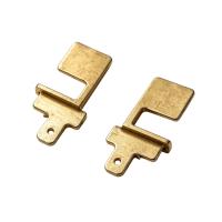 China High Conductivity Durable Brass Stamping Parts with Precision Stamping for Terminals for sale