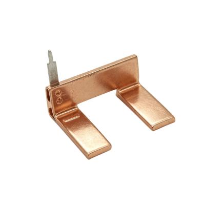 China Precision Conductive Brass Stamping Parts for Electrical Terminals for sale