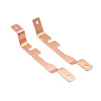 China Customizable Geometry Phosphor Bronze Terminal with High Electrical Conductivity via Precision Progressive Stamping for sale