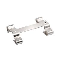 China 304 Stainless Steel Solar Panel Rail Clip with ASA Solar Drainage System for Customized PV Module Mounting for sale