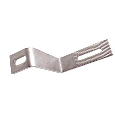 China Custom Precision Metal Fabrication PV Cable Clips with Stainless Steel Laser Cutting and Metal Stamping Parts for sale