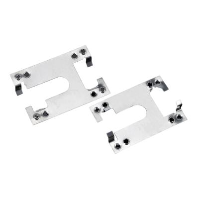 China Custom Corrosion-Resistant Solar Grounding Plate 0.5mm Thickness for Rooftop and Carport PV Grounding Plate Systems for sale
