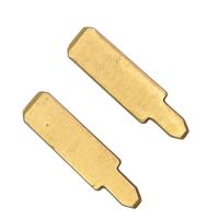 China Nickel-Plated Brass PCB Terminal for 2.8mm and 110 Series Quick-Connect Connections for sale