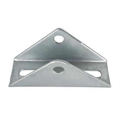 China Precision Stamping Solar Mounting Brackets with Customized Dimensions in Galvanized Steel for PV Mounting Brackets for sale