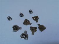 China Precissive Nickel Plate AA Battery Holder Stamping Parts Battery Cover Plate for sale