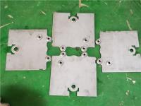 China Large Size Progressive Die Press Thick Removable Back Plate Stamping With Many Holes for sale