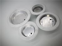 China Deep Drawing Metal Stamping Parts Aluminum Led Light Housing Heatsink Middle Plate for sale