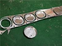 China Long Run Deep Drawn Parts Automotive Stamping Parts Plating Finish Custom Size for sale