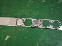China Long Progressive Die Stamping For Aluminium Drawing LED Light Holder Parts for sale