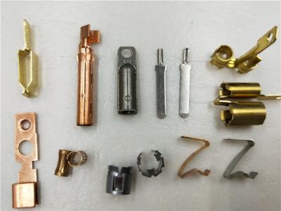 China Manufacturers produce precision shrapnel copper insert sleeve Insert socket wall switch socket accessories Hardware accessories for sale