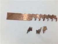 China Metallsplitter Zum Pressed Metal Parts Drucktupfer Grade In Mold Stanzung Schimmel for sale