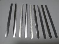 China 0.5mmx5mmx90mm Stamping Aluminum Nose Bridge For Face Mask for sale