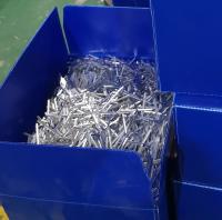 China 0.5mmx5mmx90mm Stamping Aluminum Nose Bridge For Face Mask for sale