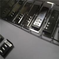 China Annealing Electrolytic Plating Stainless Steel Cable Clamp Tolerance 0.02mm for sale