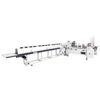 China ZB-700 Automatic Paper Cup Fan Gluing Machine with Fast Drying and 220 m/min Line Speed in Compact 7-Shaped Design for sale