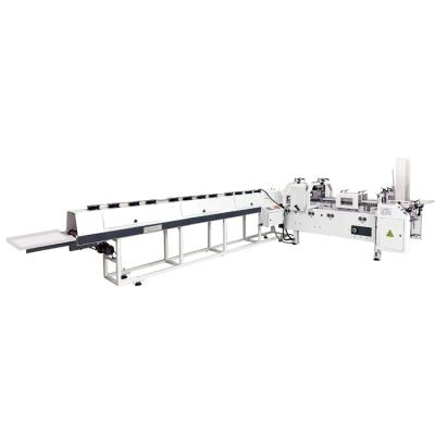 China ZB-700 Automatic Paper Cup Fan Gluing Machine with Fast Drying and 220 m/min Line Speed in Compact 7-Shaped Design for sale