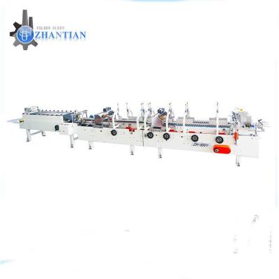China ZH-800PO folding and gluing machine for popcorn boxes high efficient for sale