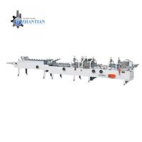 China ZH-800CD high speed auto folder gluer machine for CD boxes for sale