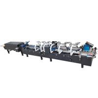 China ZH-800G Auto Corrugated Carton Folder Gluer Lock-Bottom 3-Point Glue, Factory Direct from Professional Manufacturer for sale